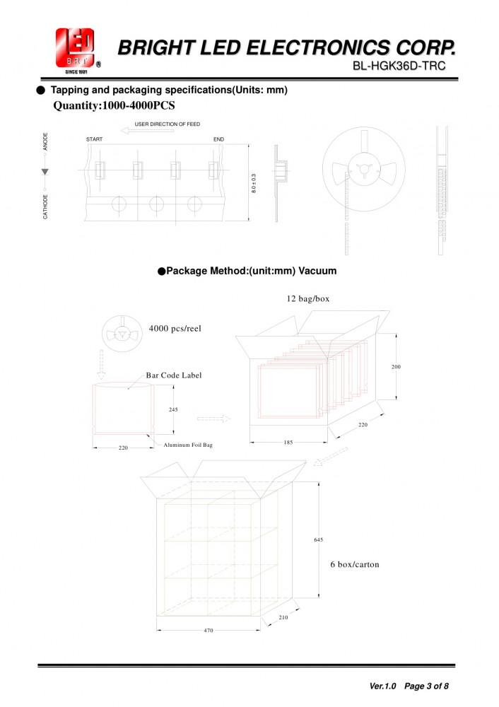 BL-HGK36D-TRC technical document page 3