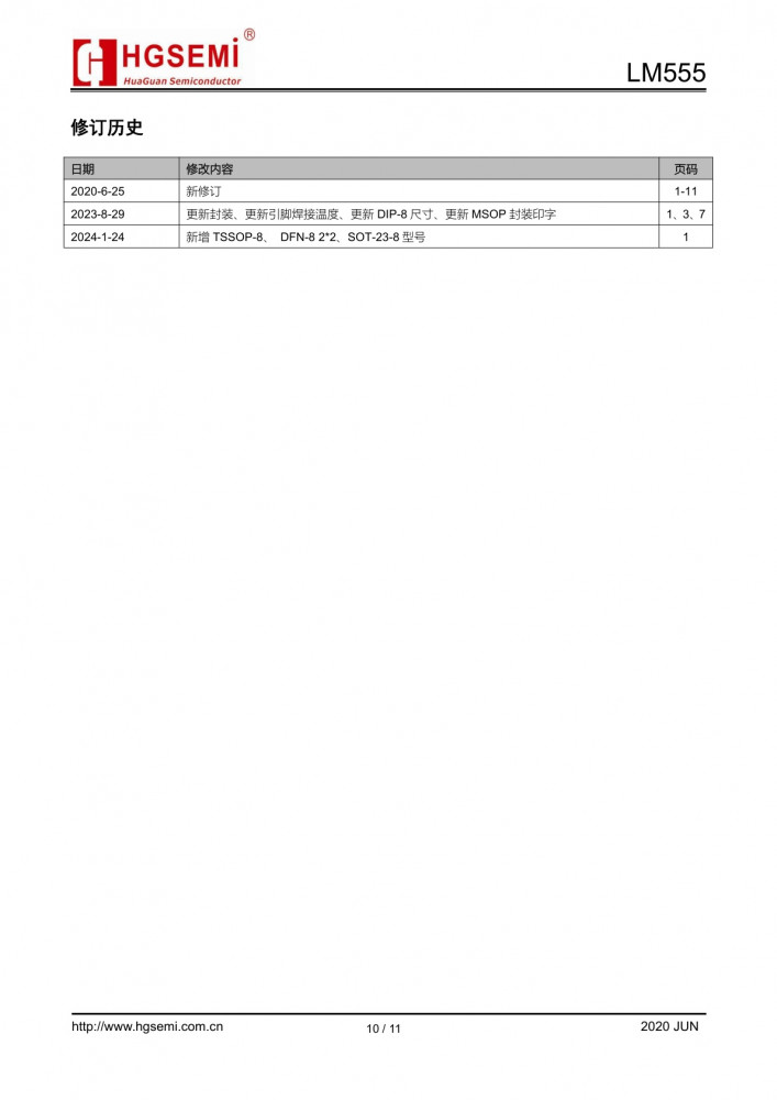 LM555CN datasheet page 10