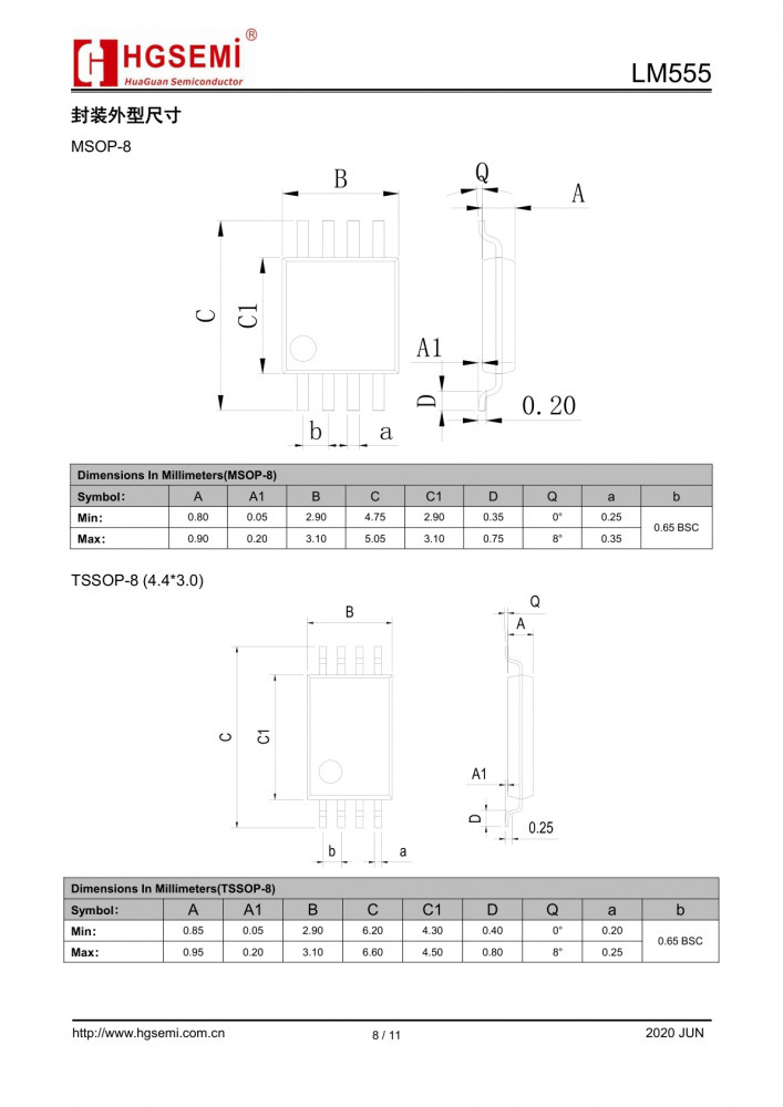 LM555CN datasheet page 8