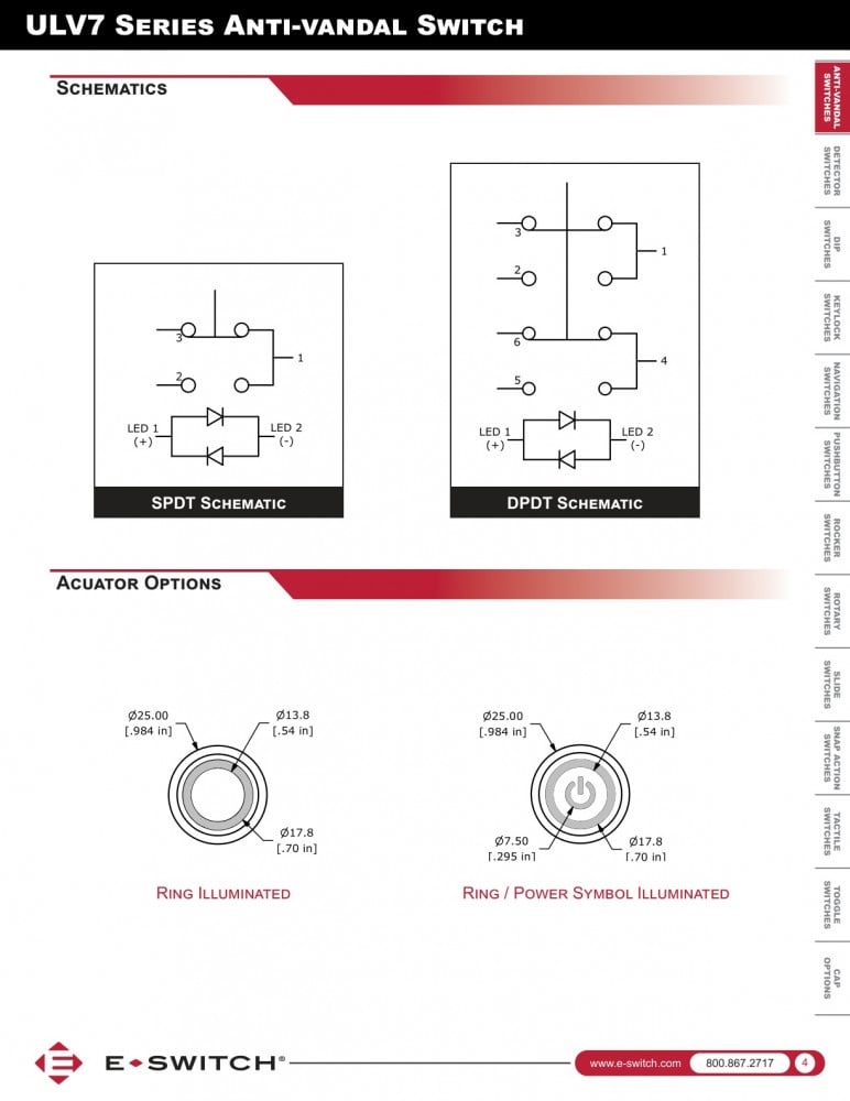 ULV7 series datasheet page 4