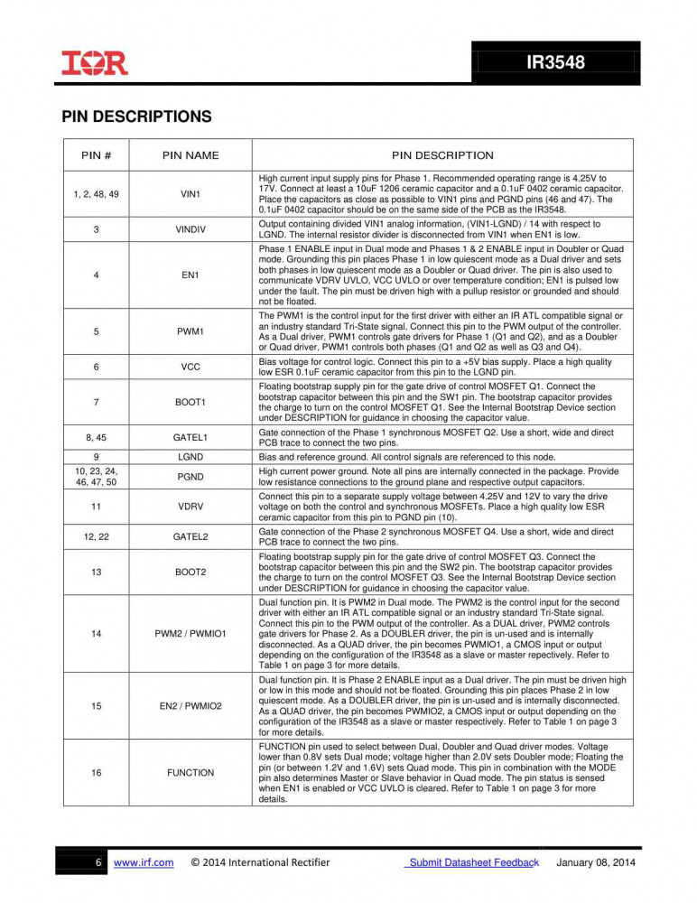 IR3548 documentation page 6