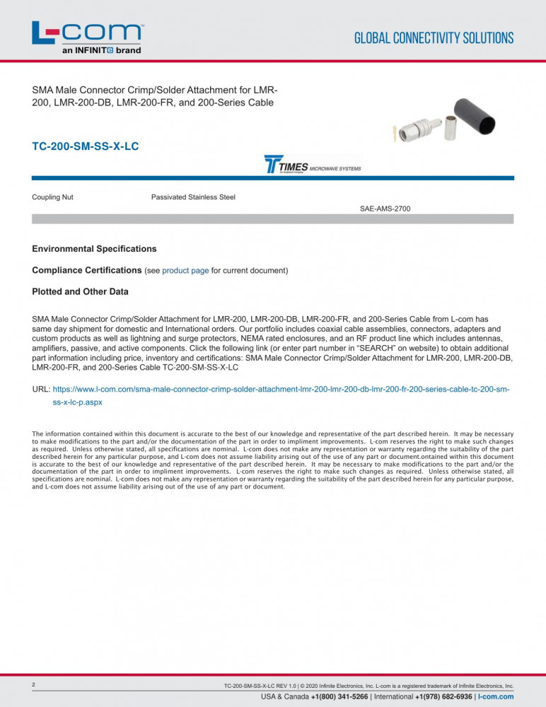 TC-200-SM-SS-X-LC product documentation page 2