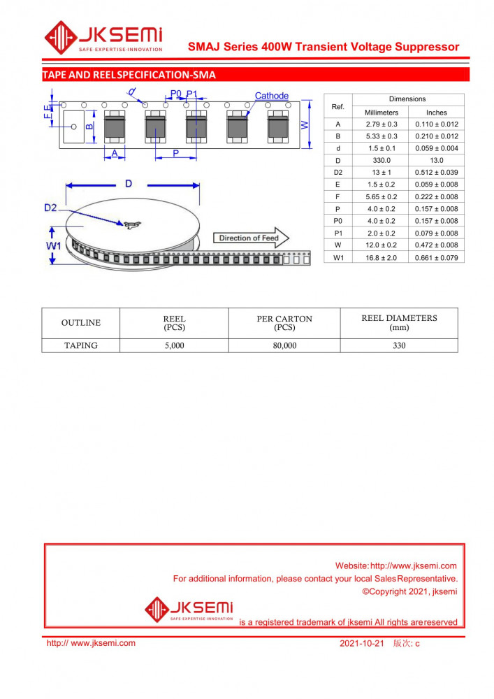 JKSEMI SMAJ series datasheet page 6