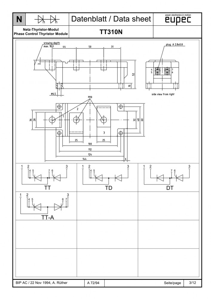 TT310N20KOF datasheet page 3