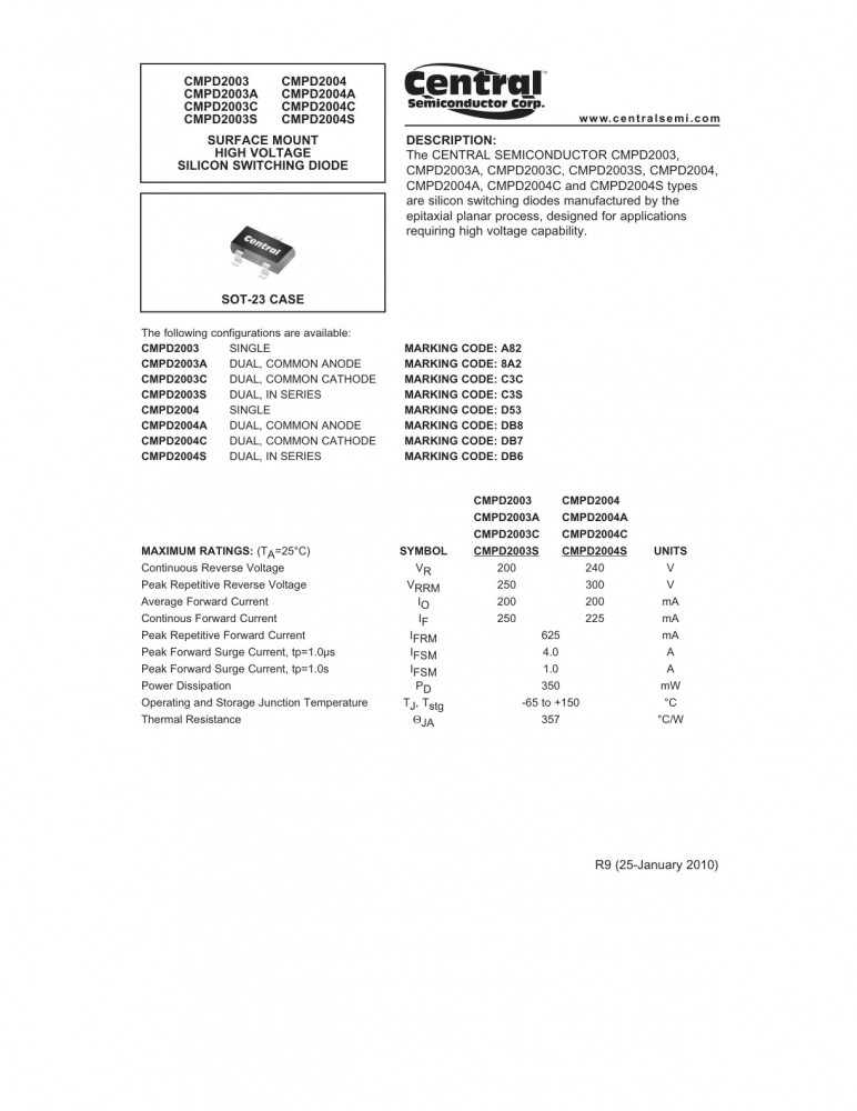 CMPD2004A technical document page 1