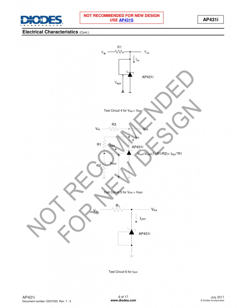 AP431i datasheet page 6
