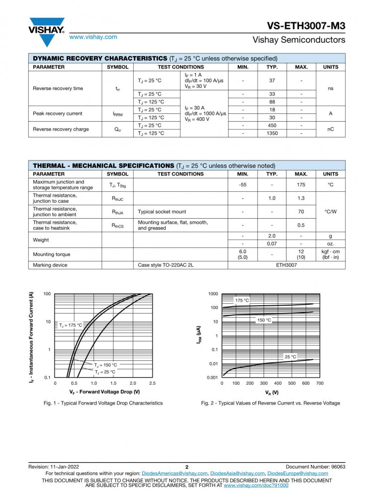 VS-ETH3007-M3 datasheet page 2
