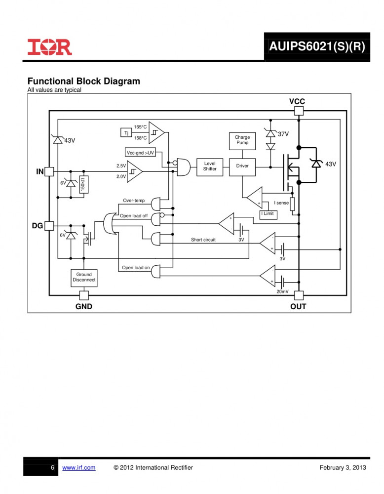 AUIPS6021R datasheet page 6