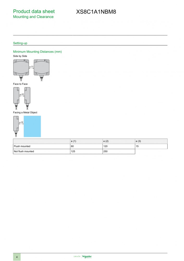 XS8C1A1NBM8 technical document page 4