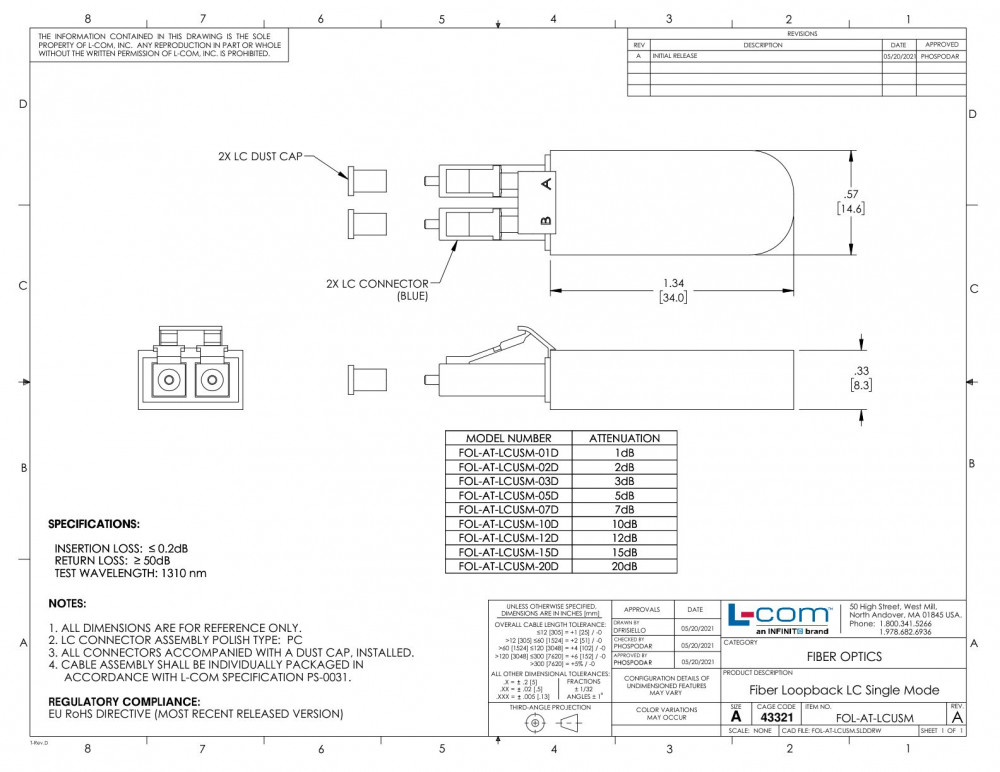 FOL-AT-LCUSM series technical document preview