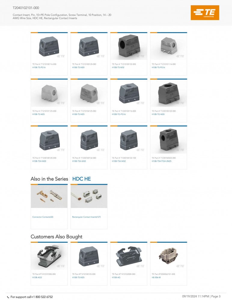 HE-010-M technical document page 3