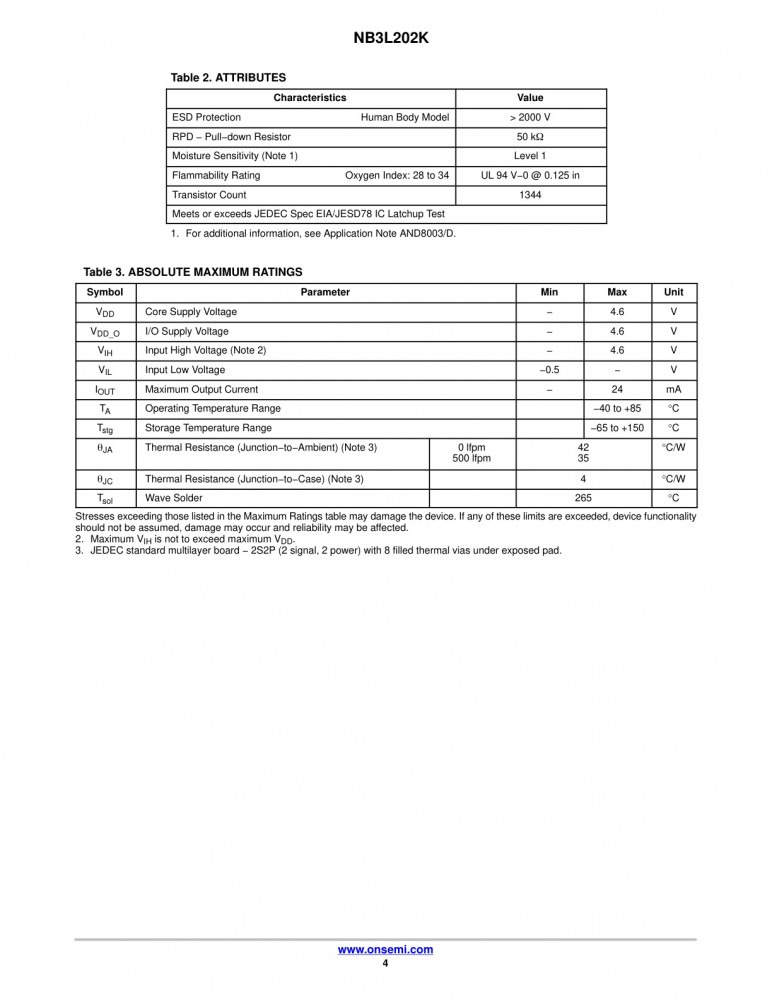 NB3L202K document page 4