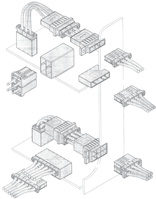 TE Connectivity 1108783-2 Heavy Duty Connector Frame for sale