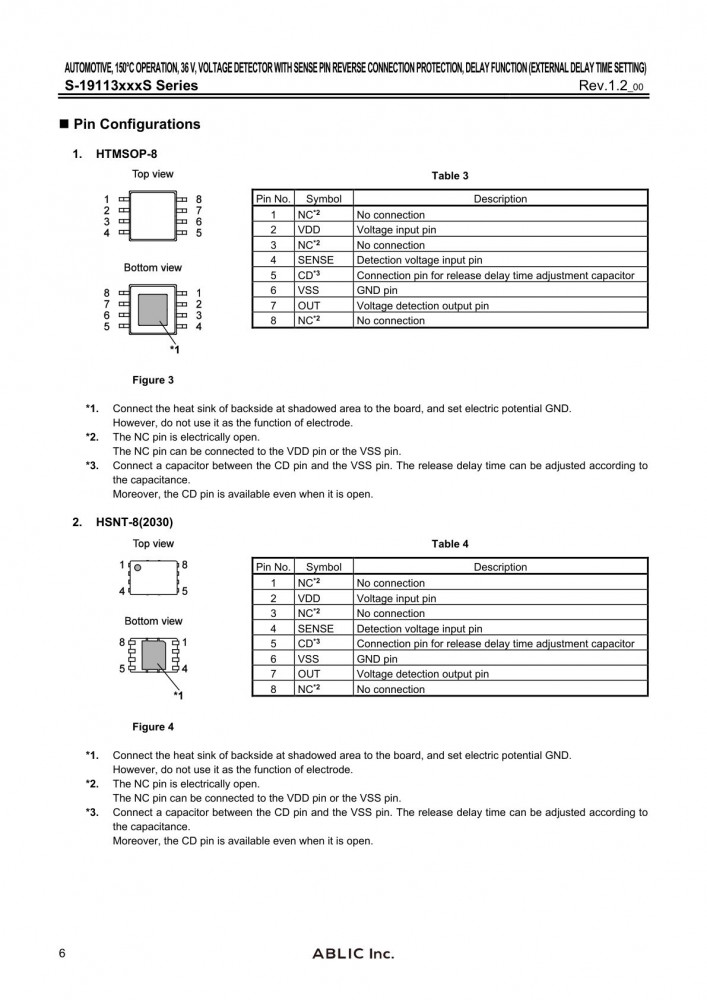 S-19113 datasheet preview, page 6