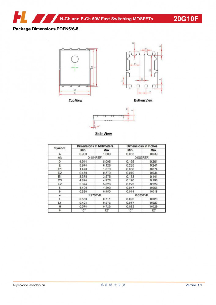 20G10F datasheet page 8