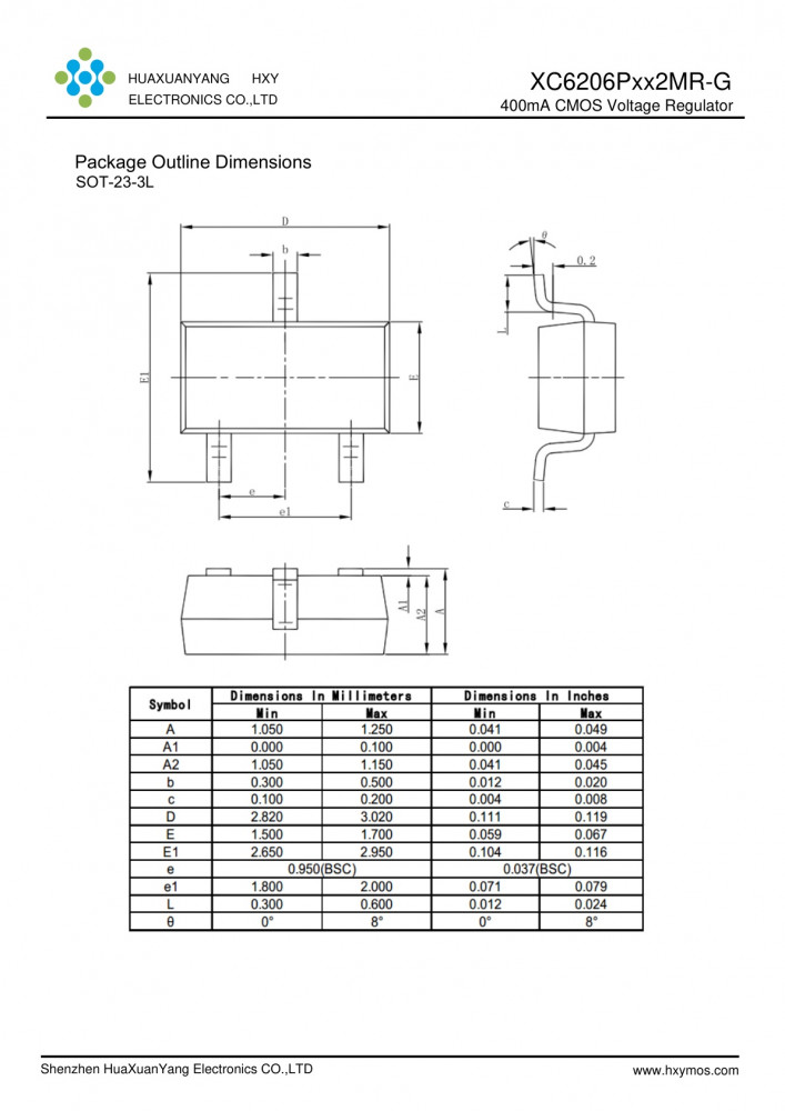 XC6206P122MR-G-HXY datasheet page 7