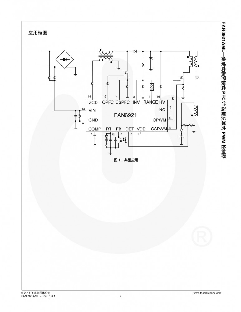 FAN6921AML datasheet page 3