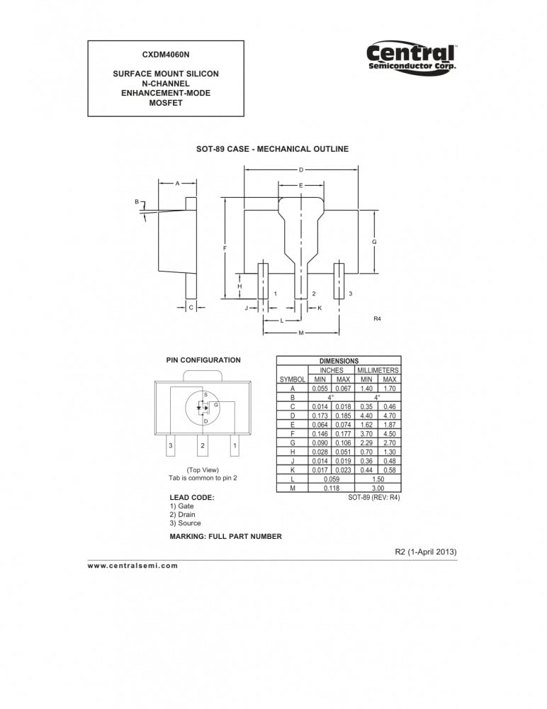 CXDM4060N TR PBFREE datasheet page 2