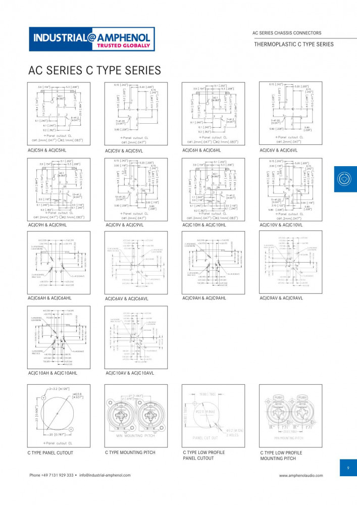 Amphenol AC Series catalogue page 8