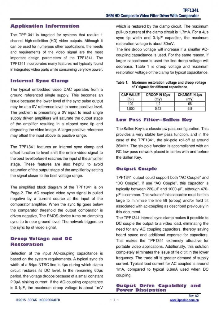 TPF1341-VR datasheet page 7