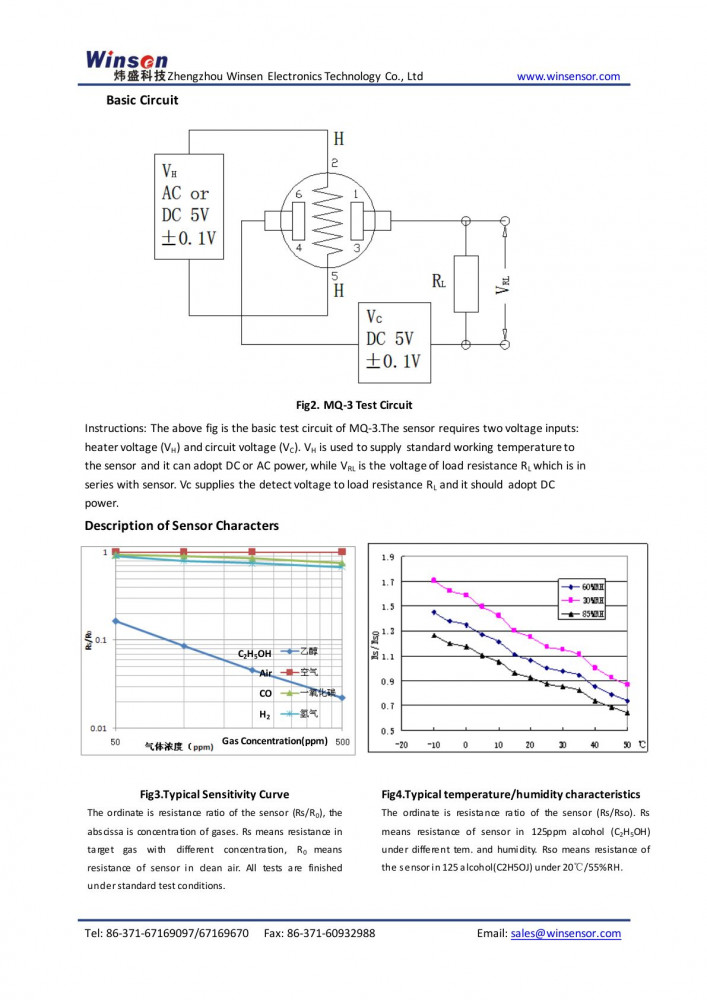 MQ-3 manual page 4