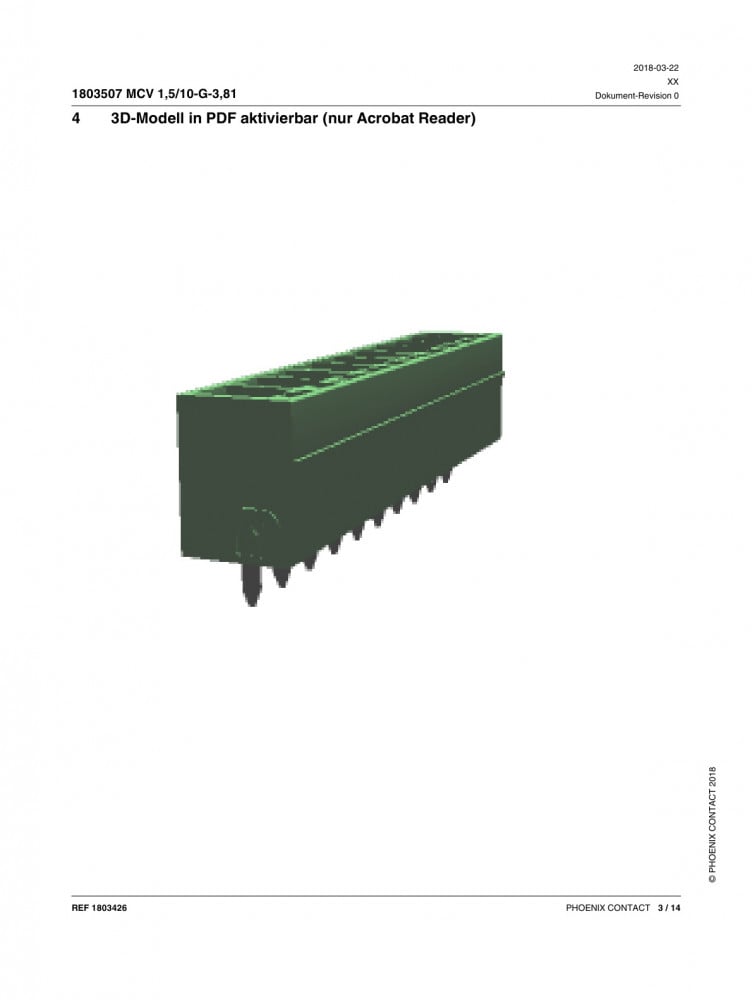 Phoenix Contact 1803507 datasheet page 3