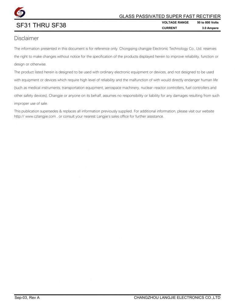 SF36 datasheet page 5