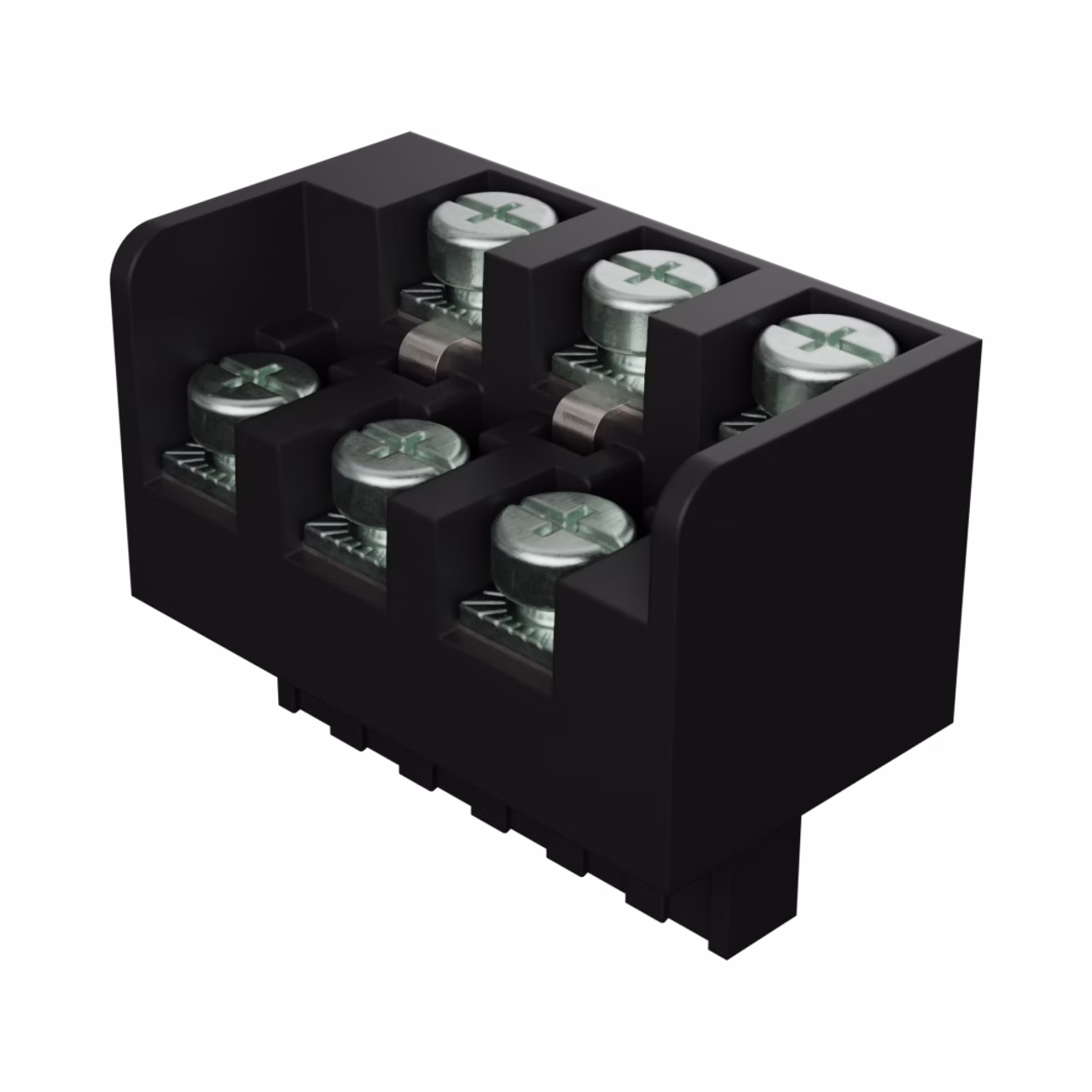 5.08mm Pitch Beau EuroMate Pluggable Terminal Block, Dual Level, 270° Wire Entry, 6 Circuits for sale