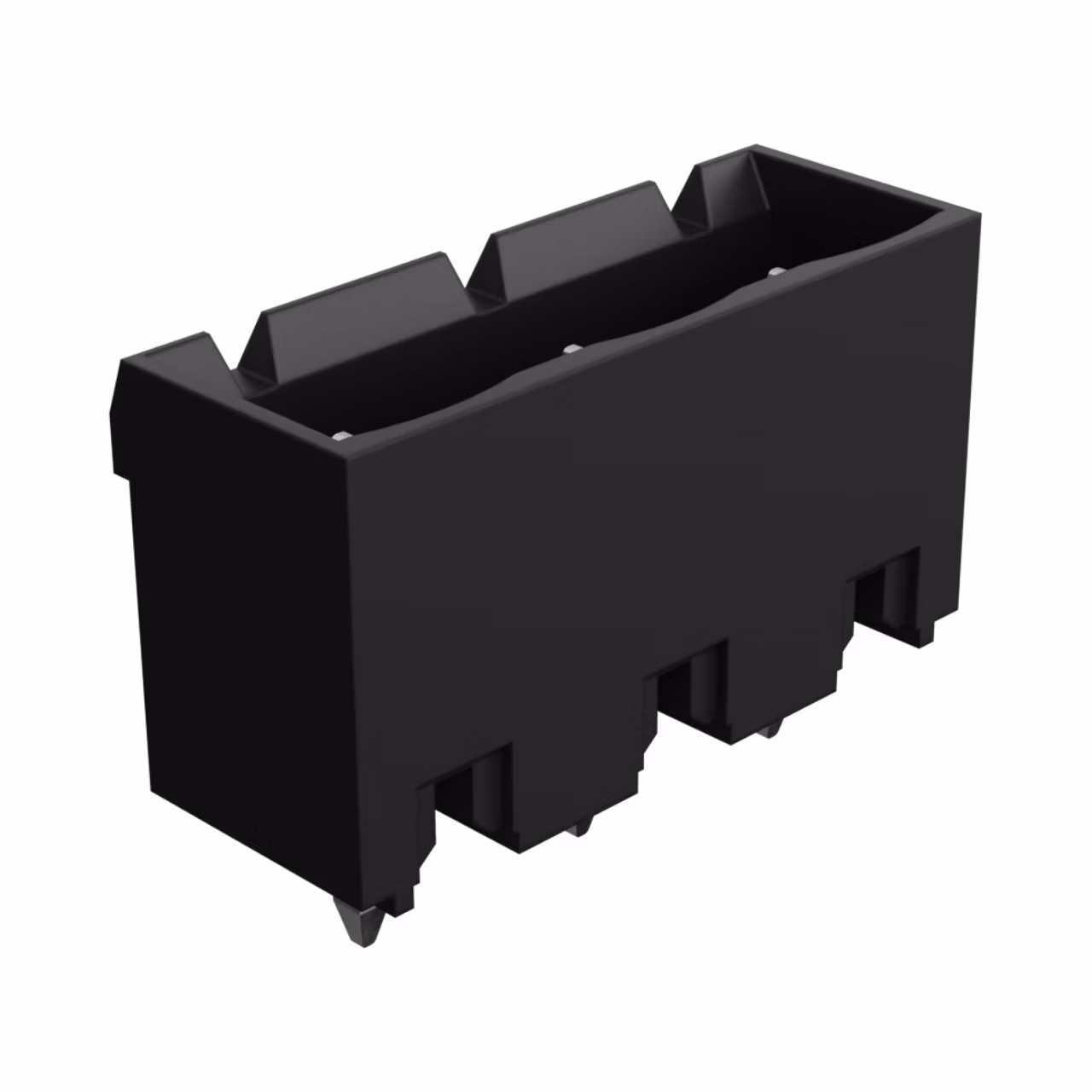 7.50mm Beau Eurostyle Vertical PCB Header, Closed Ends, 3 Circuits for sale