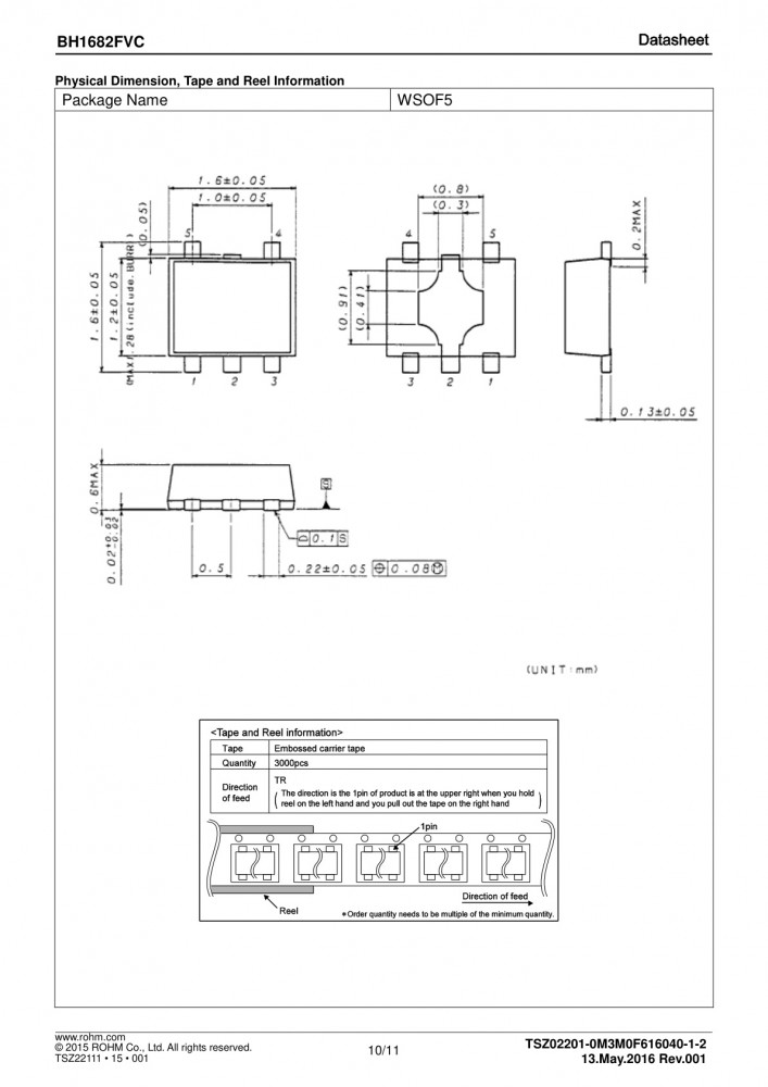 BH1682FVC-TR technical document page 10