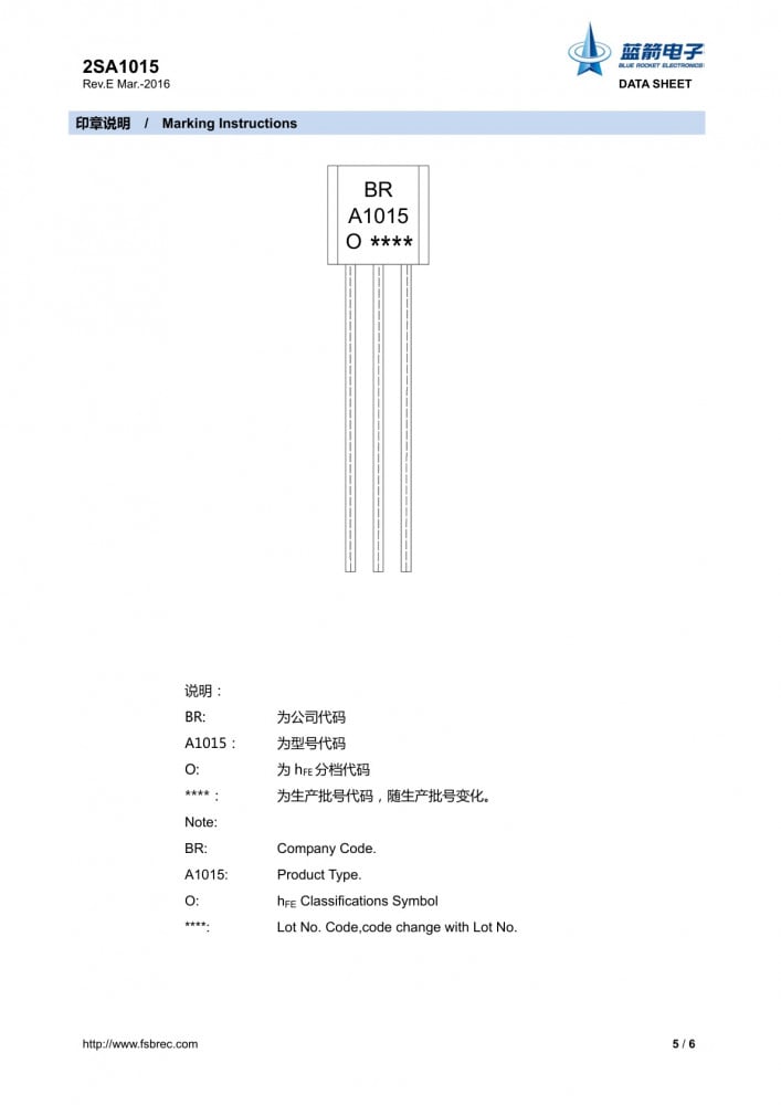 2SA1015 datasheet page 5