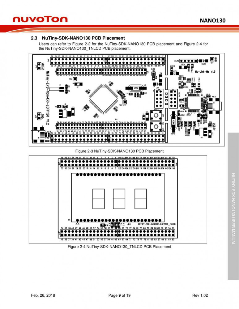 NuTiny-SDK-NANO130 manual page 9