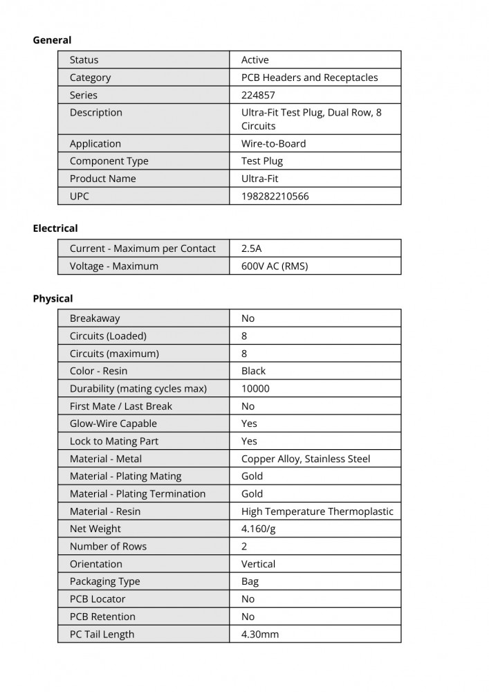 Product document image, page 2