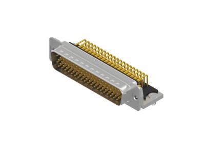 D-SUB High Density • 78-pos. • Plug • Solder pin angled • Threaded Insert • Quality class 3 • UNC 4-40 for sale