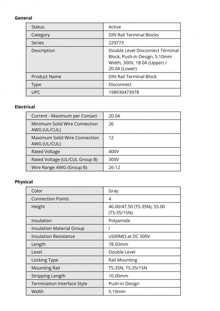 MOLEX 2297730702 technical document, page image 2
