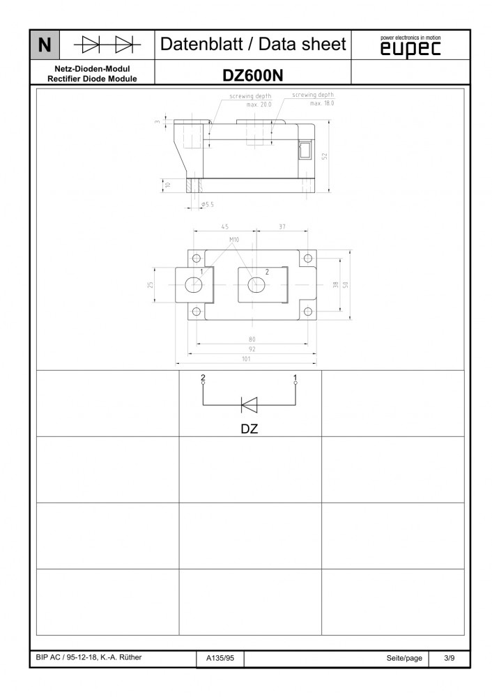 DZ600N14K datasheet page 3