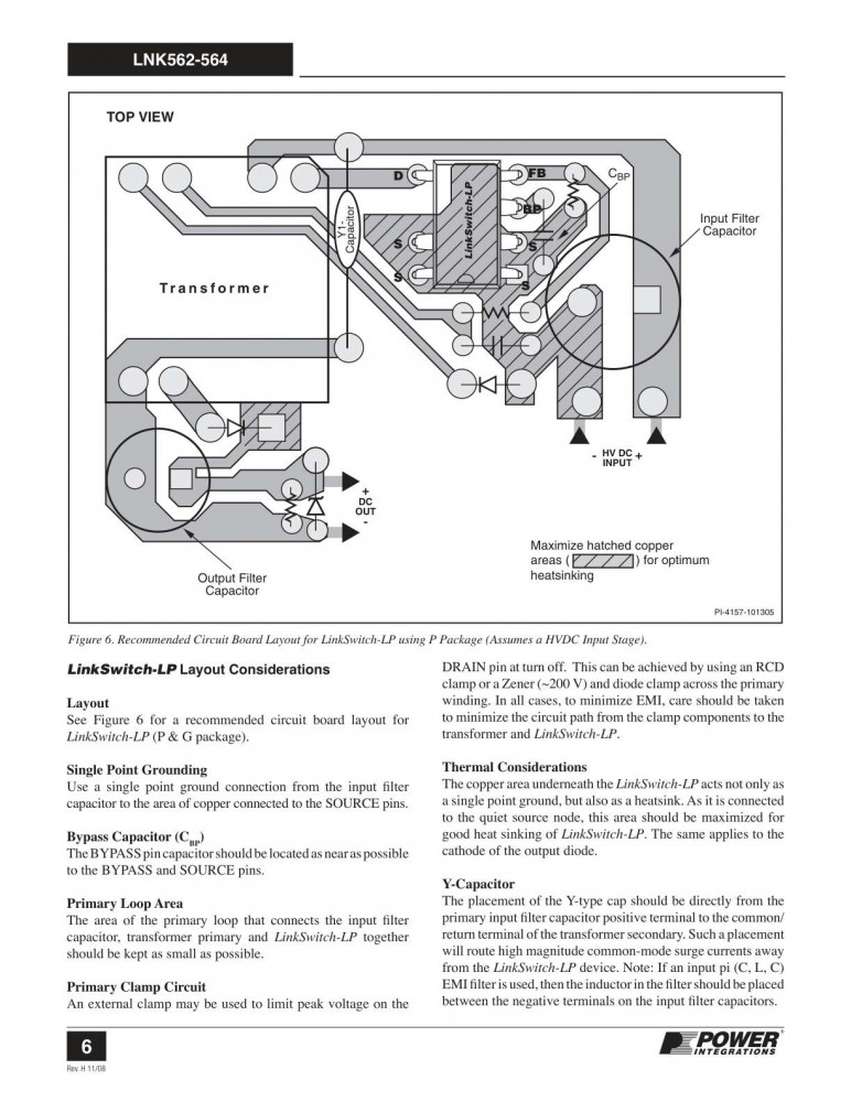 LNK563PN datasheet page 6