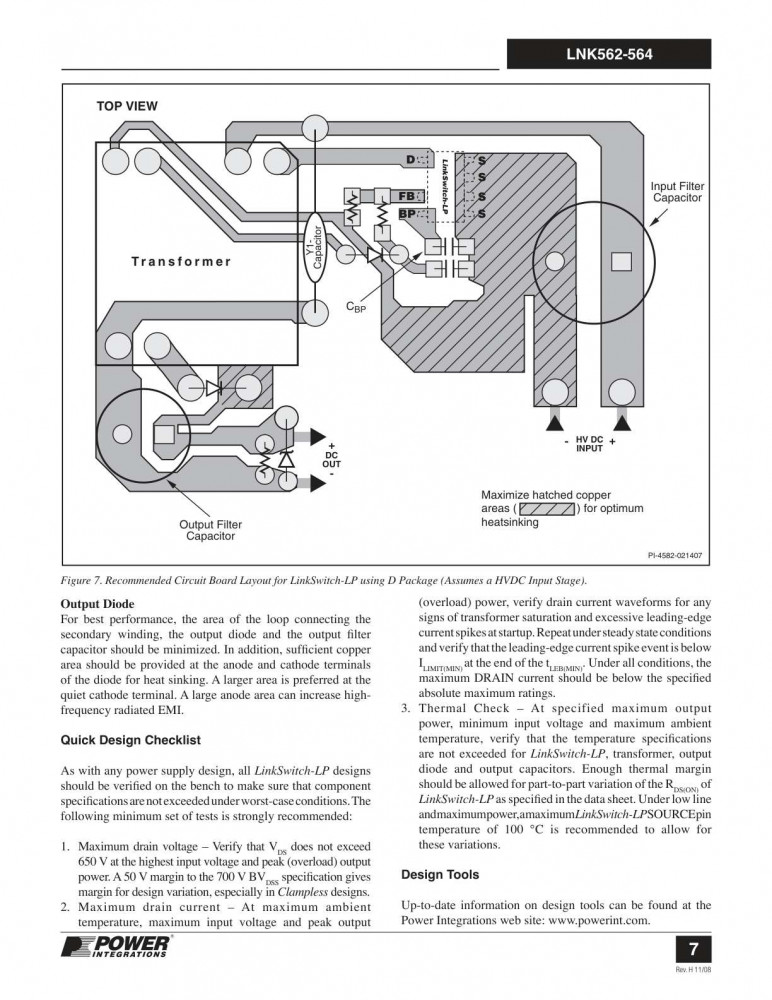 LNK563PN datasheet page 7