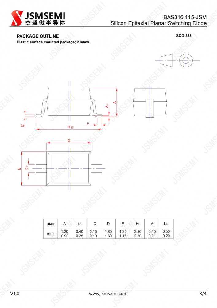 BAS316,115-JSM datasheet page 3