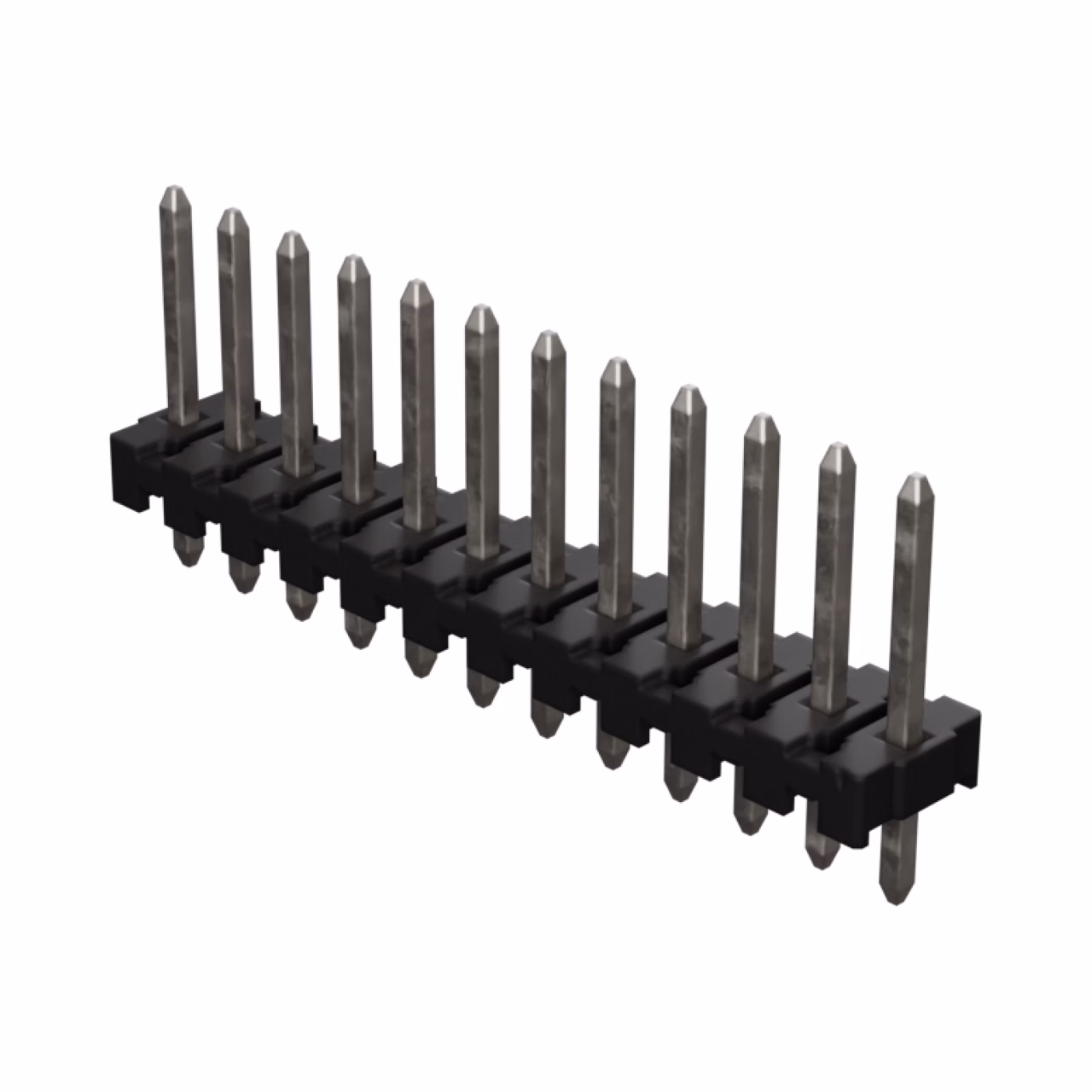 KK 396 Breakaway Header, Vertical, 12 Circuits, Matte Tin (Sn) Plating for sale