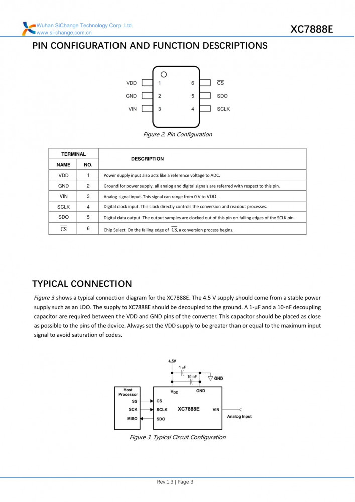 XC7888E datasheet page 3