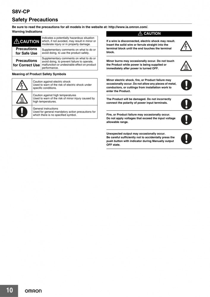 S8V-CP technical document page 10