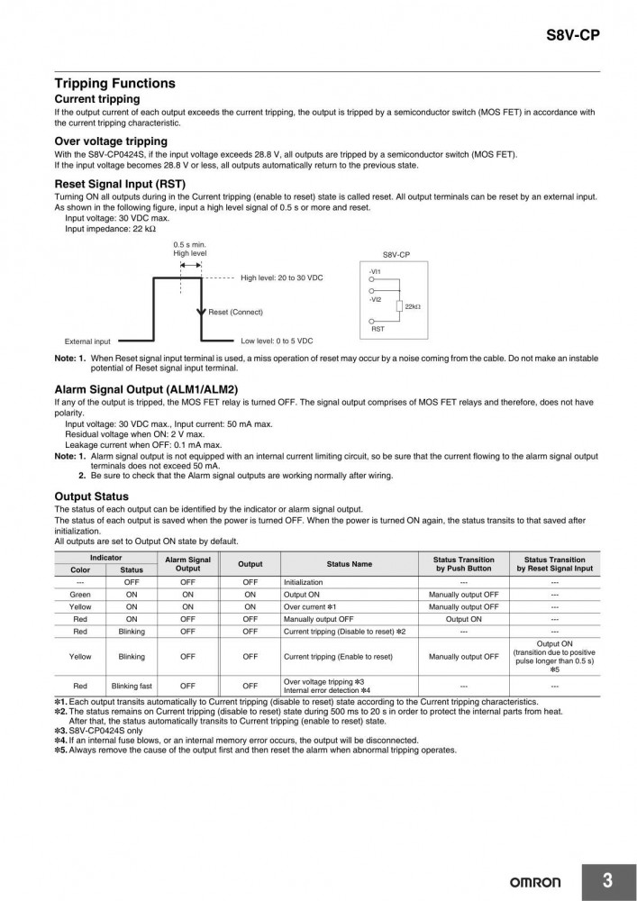 S8V-CP technical document page 3