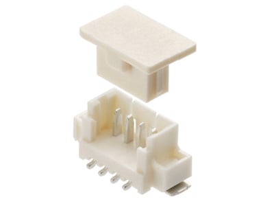 1.25mm Pitch PanelMate Header, Surface Mount, Right-Angle, 1.90mm Height, 15 Circuits