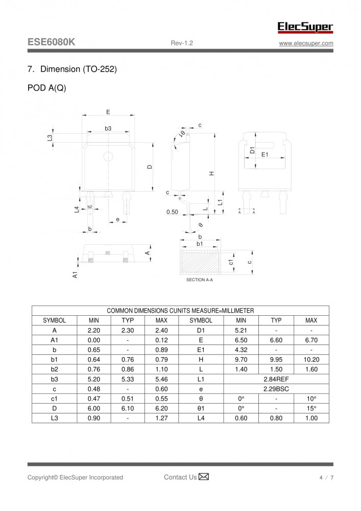 ESE6080K datasheet page 4