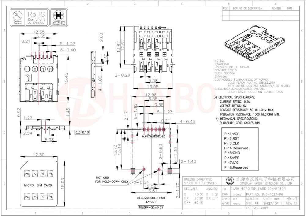 SMO-1027-P6 technical drawing preview