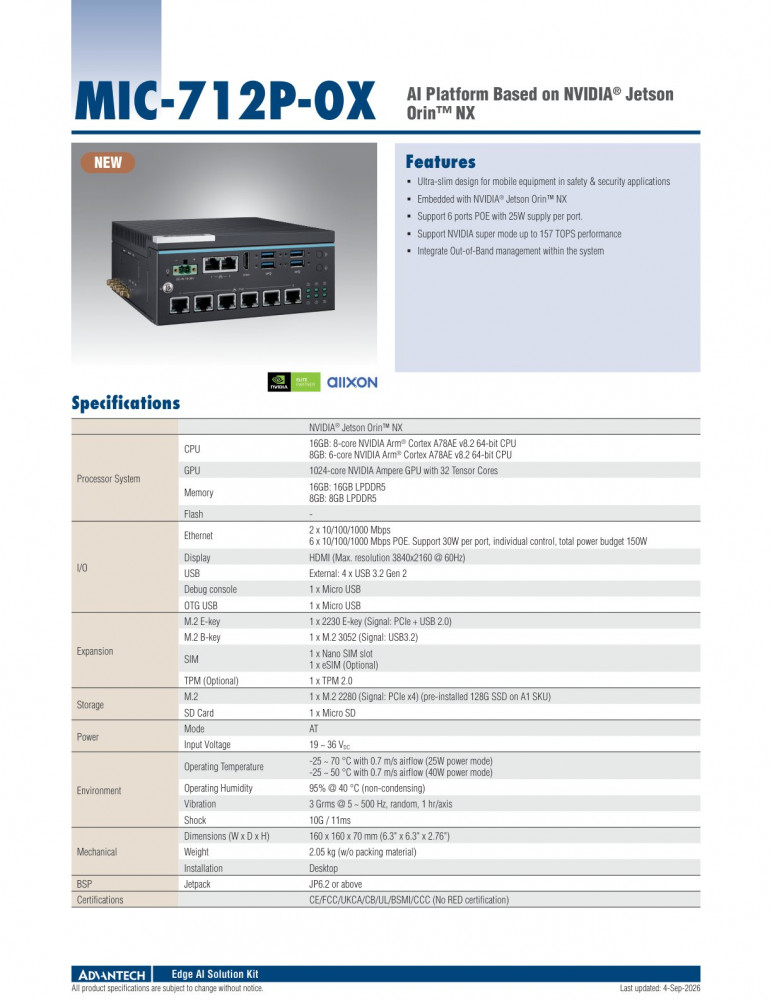 MIC-712P-OX product document page 1