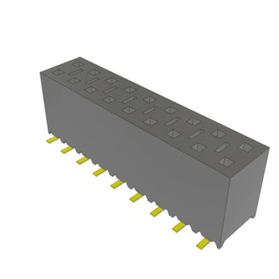 Samtec SSM-109-L-DV Female Socket Header Receptacle for sale