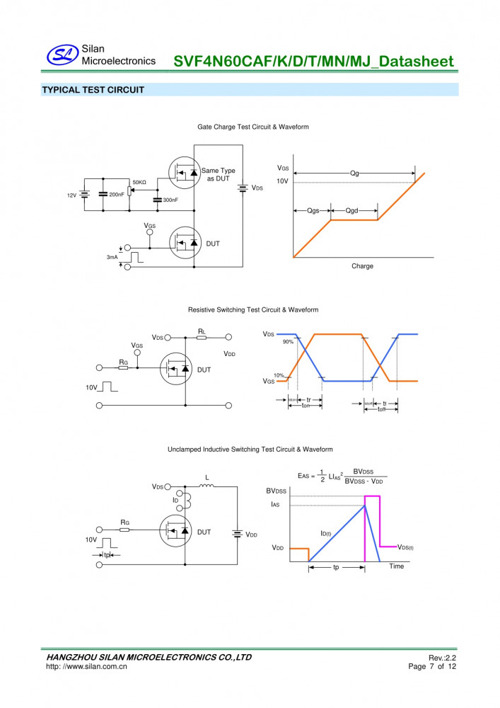 SVF4N60CAF datasheet page 7