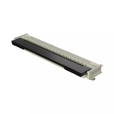 Easy-On FFC/FPC Connector, 1.00mm Pitch, 1.90mm Height, Single Bottom Contact (FS19), Right-Angle, Surface Mount, ZIF, 17 Circuits, Tin-Bismuth Plating for sale